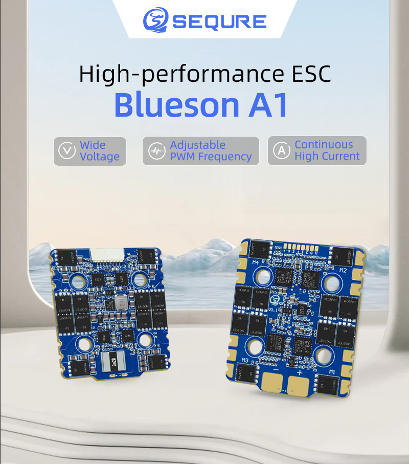 Blueson A1 4IN1 ESC 6S 65A or 8S 70A 128KHz - siqiantech.com