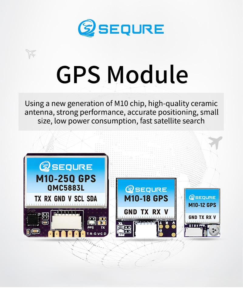 M10-12|M10-18|M10-25Q GPS Small Size Fast Positioning - siqiantech.com