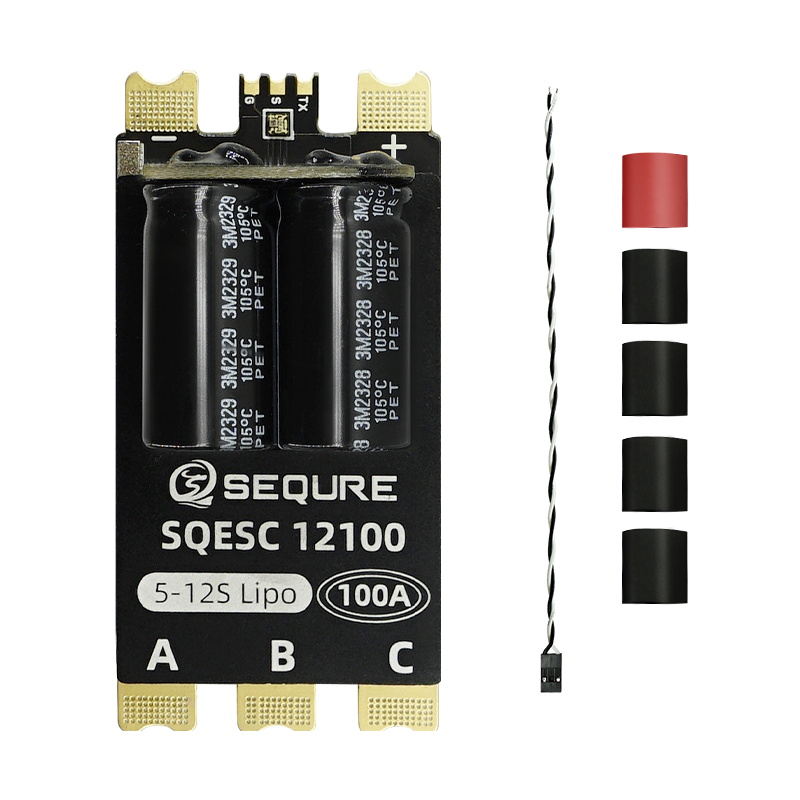 12100 Brushless ESC 5-12S Power Supply 100A - siqiantech.com
